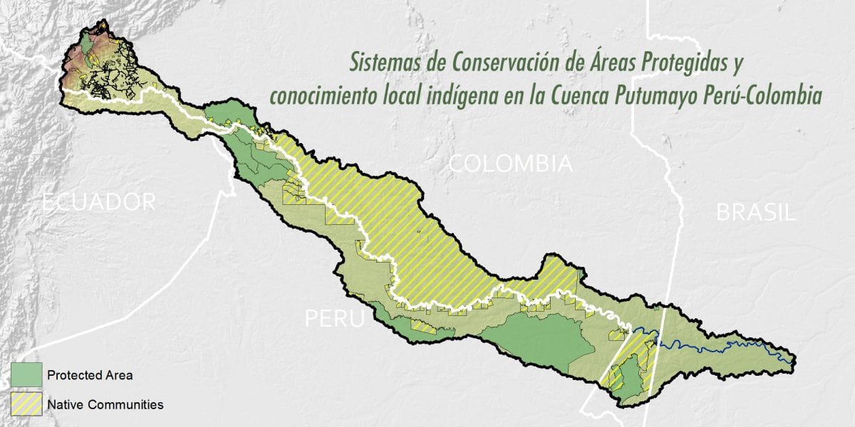 Mapa Do Rio Putumayo PUTUMAYO BASIN